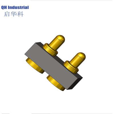Chine 2Pin 3,0 mm Pitch Vietnam Connecteur de prise magnétique à ressort chargé connecteur USB Connecteur d'alimentation magnétique à vendre