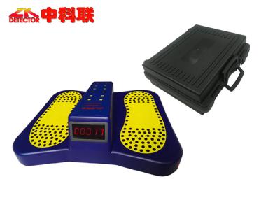 Cina Analizzatore delle scarpe dell'allarme dell'istantaneo e del suono del LED, applicazione portatile dell'aeroporto dell'analizzatore della scarpa in vendita