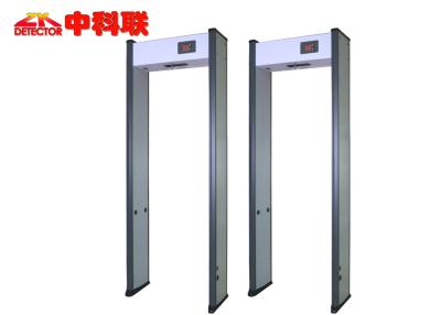 Cina Singola passeggiata di zona del rivelatore attraverso il rivelatore portone/del metal detector per uso dell'interno in vendita