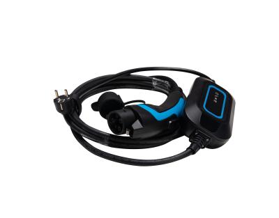 China IP67 Copper Alloy 16A Type 2 7kw AC Charger For EV With CE Plug for sale