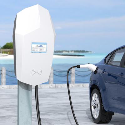 Cina CA dell'ABS di 7KW 32A che fa pagare antipolvere impermeabile del contenitore IP54 di parete del mucchio GB/T EV in vendita