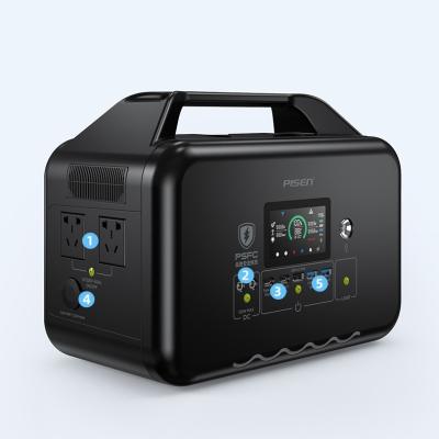 Cina Centrale elettrica portatile di carico diretta 230V 50hz del litio all'aperto 1008W di CA in vendita