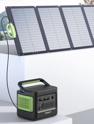 China 100 Watt φορητός ηλιακής ενέργειας φορτιστής ηλιακού πλαισίου σταθμών Monocrystalline for sale