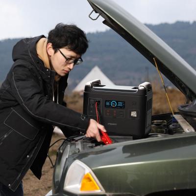 Cina Centrale elettrica solare di campeggio 624000mAh 3.2V del litio nero 2000w in vendita