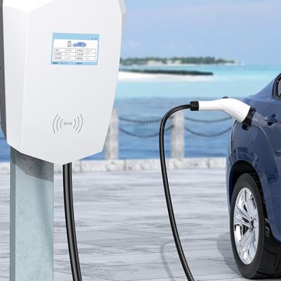China Carregador de carregamento 7KW 32A da caixa da parede da casa de Ev da tomada do GB 7-Hole à venda