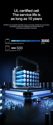 Cina Sinusoide pura MPPT 220v Batterie Kraftwerk della centrale elettrica portatile del litio di viaggio Lifepo4 in vendita