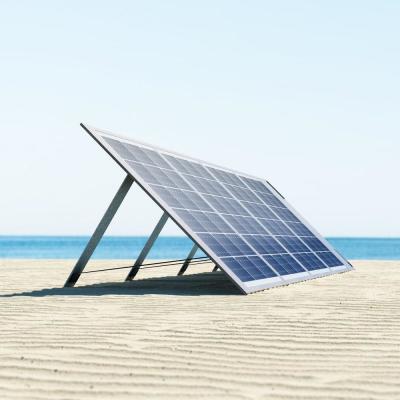 Cina Piegatura solare portatile monocristallina della centrale elettrica 100W per la pila secondaria di immagazzinamento dell'energia in vendita