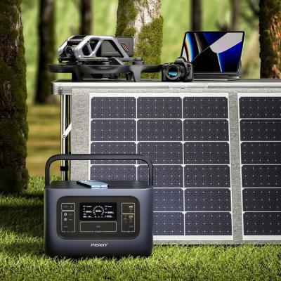 Cina Piegatura solare portatile monocristallina della centrale elettrica 100W per la pila secondaria di immagazzinamento dell'energia in vendita
