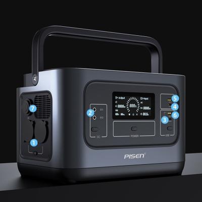 Cina batteria al litio caricantesi veloce Tragbares Kraftwerk della batteria della casa 1008Wh Lifepo4 solare in vendita