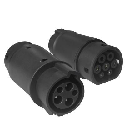 China Tipo - tipo de carregamento rápido da tomada de 2 Ev - 2 para datilografar - 1 adaptador do carregador de Ev à venda
