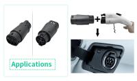 China Type 2 Ev Fast Charging Plug Type 2 To Type 1 Ev Charger Adapter for sale