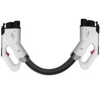 China DC Combo 2 To Combo 1 CCS EV Adapter Convert CCS 2 Socket To CCS 1 Plug for sale