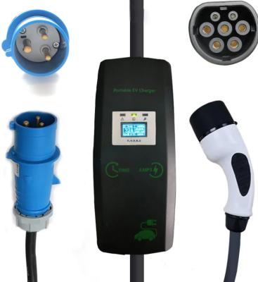 Cina Tipo di cavo di carico portatile di carico veloce di Ev - 2 caricatore portatile 16a 32a con CEE Plug in vendita