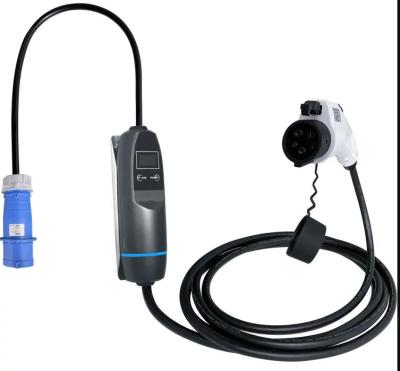 Cina Tipo portatile del caricatore Iec62196 di Evse 22kw 11kw Ev - un'automobile domestica di 2 veicoli elettrici in vendita