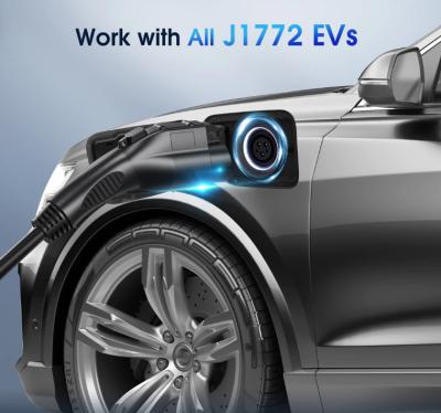 Cina Caricatore 7kw EVSE Wallbox 40A 32A dell'automobile elettrica della spina di Sae J1772 Nema14-50 di tipo 1 in vendita