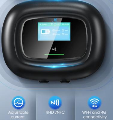 Cina Caricatore 7kw EVSE Wallbox 40A 32A dell'automobile elettrica della spina di Sae J1772 Nema14-50 di tipo 1 in vendita