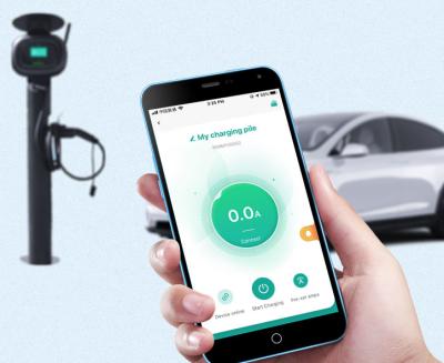 Cina Controllo domestico del App di certificazione del CE della stazione di carico 22kw del veicolo elettrico del Livello 2 di CC in vendita