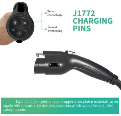 Cina 7-22kw tipo del caricatore di CA Ev - 2 o veicolo elettrico veloce di Wallbox della spina di tipo 1 in vendita