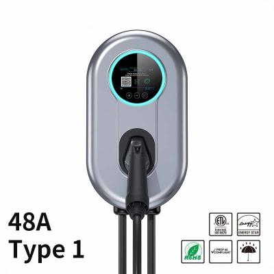 China Caricatore portatile 110-240V del Livello 2 EV dell'adattatore del cavo 16A con il tipo 1 della spina di Schuko for sale