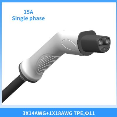Cina Stazione di carico del caricatore dell'automobile elettrica di Tesla della spina della stazione del cavo del caricatore di 15A~80A Tesla in vendita