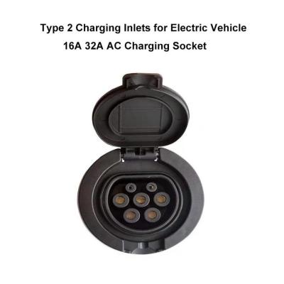 Cina Receptacle Ev Charging Ev Charger Plug Socket Electrical Plug Industrial AC CE TUV tipo 2 socket ac in vendita