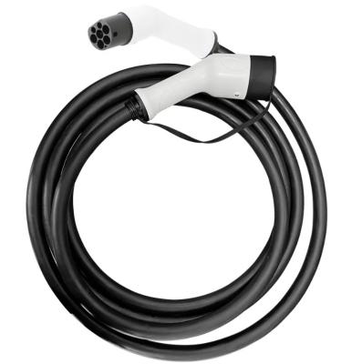 Cina Tipo 2 a Tipo 2 Carrieri di ricarica per veicoli elettrici di tipo 3 TPU cavo 63A 3 fase 40KW in vendita