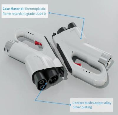 Cina Connettore della stazione di ricarica CC CCS1 innesco 80A 125A 200A CC CCS1 EV caricabatterie tipo 2 UK 3 pin plug in vendita