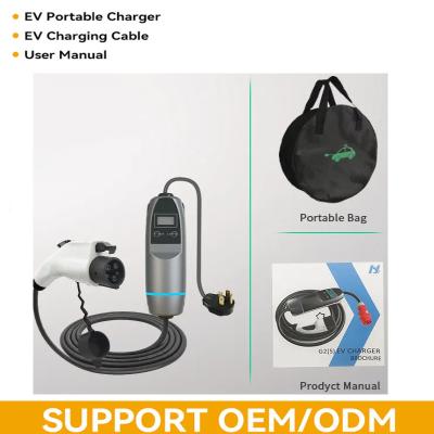 Cina Livello 2 16A 32A Caricabatterie portatili per veicoli elettrici per uso domestico in vendita