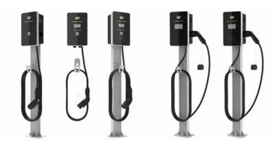 China 7kW Wechselstromladestation mit LCD-Display-Bildschirm und Kartenbetrieb IP65-Schutz zu verkaufen