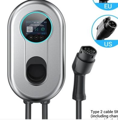 Cina Stazione di ricarica Wallbox EV 7KW 11KW 22KW 32A 1fase 3fase stazione di ricarica per auto elettrica montata a parete in vendita