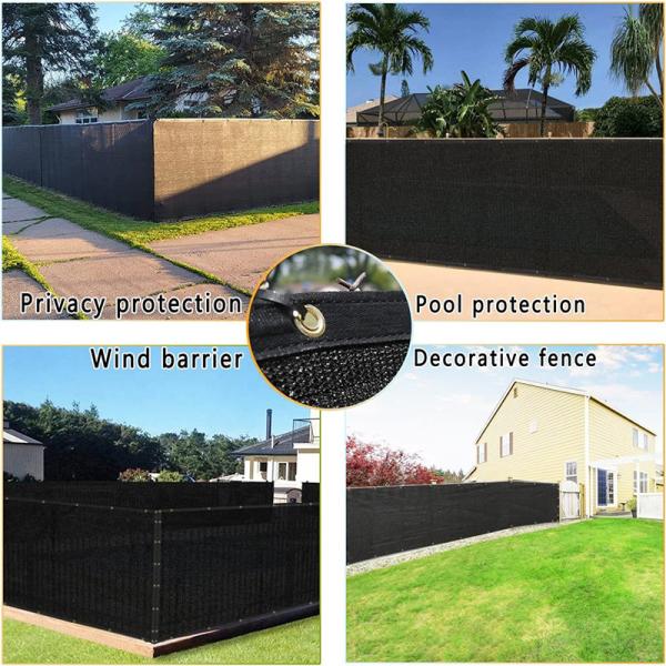 Quality 185 Gsm Balcony Windbreak Net Shade Cover Mesh Fabric Fireproof Fence Privacy for sale