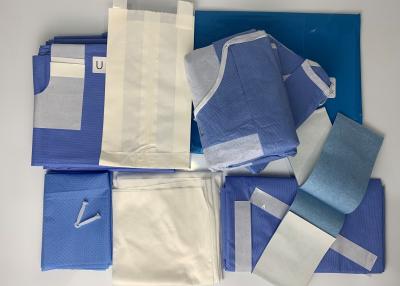 Cina Strati di SMS dei pacchetti della copertura della metropolitana dell'orecchio del naso di operazione chirurgica sterile OTORINOLARINGOIATRICA della gola doppi laminati in vendita