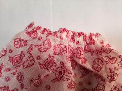 中国 スパンボンドのポリプロピレンの使い捨て可能な袖の保護装置の特別に長い注文の印刷 販売のため