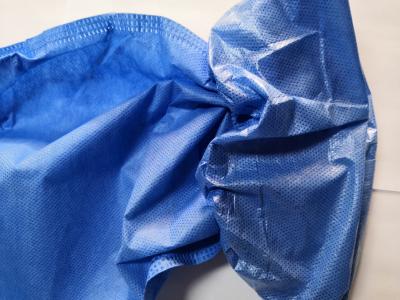 Cina Il braccio medico di rinforzo di SMS ricoperto PE collega il liquido con un manicotto anti- di colore blu respirabile in vendita