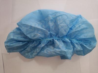 Cina Coperture eliminabili della calzatura chirurgica della prova della polvere, coperture eliminabili blu-chiaro del piede in vendita