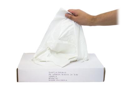 Cina CBE dell'HDPE del LDPE medica eliminabile leggera dei grembiuli per l'agenzia di sanità in vendita