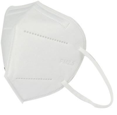 China 3D Respirator Protection Mouth Mask FFP2 Dustproof Face Mask Vertical Fold Flat for sale