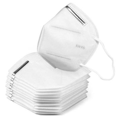 China Vertical Fold Flat Foldable FFP2 Mask customized   Medical Disposable Face Mask for sale