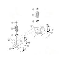 China BYD Destroyer 05 Front Shock Absorber Assembly for sale