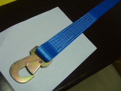 China ratchet tie down with flat J hooks for sale