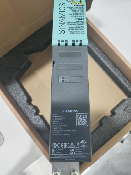 Quality Siemens 6SL3400-1AE31-0AA1 SINAMICS BRAKING MODULE DC600V 5 100KW for sale