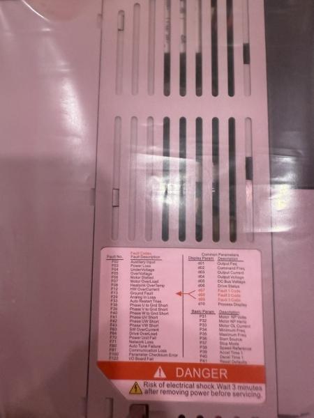 Quality Allen Bradley 22B-D6P0N104 PowerFlex 40 Variable Frequency Drive 2.2 KW 3 HP AC for sale