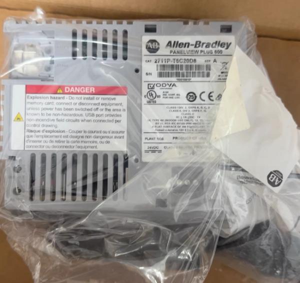 Quality Allen Bradley 2711P-T6C20D8 SER A PanelView Plus 6 6 Color Touch DC TFT Display for sale