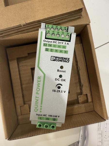 Quality Phoenix Contact QUINT-PS/1AC/24DC/5 2866750 DIN Rail Power Supply 1 Phase Input for sale