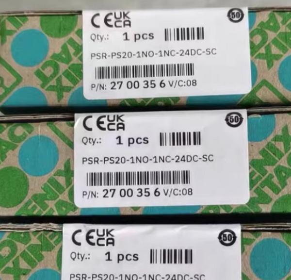 Quality Phoenix Contact Parts PSR-PS20-1NO-1NC-24DC-SC Coupling Relay Order No. 2700356 for sale