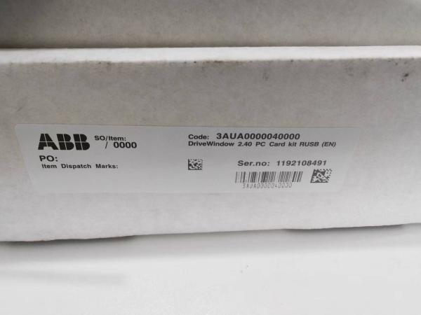 Quality ABB Spare Parts 3AUA0000040000 Drive Window 2.x EN RUSB-02 Frequency Converter for sale