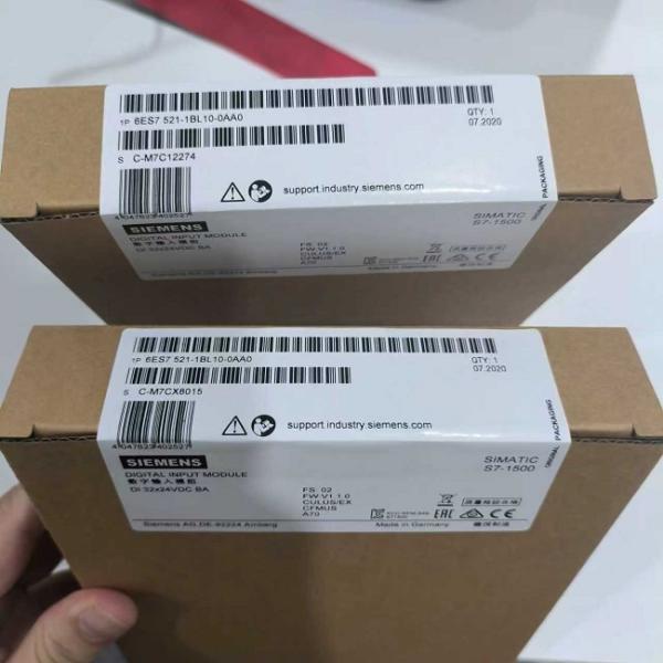 Quality Siemens 6ES7521-1BL10-0AA0 SIMATIC S7-1500 32Ch Digital Input Module DI32×24VDC for sale