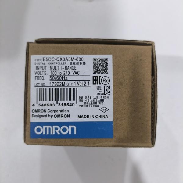 Quality Omron E5CC-QX3A5M-000 Temperature Controller 1/16 DIN 12 VDC Pulse Output 100 for sale