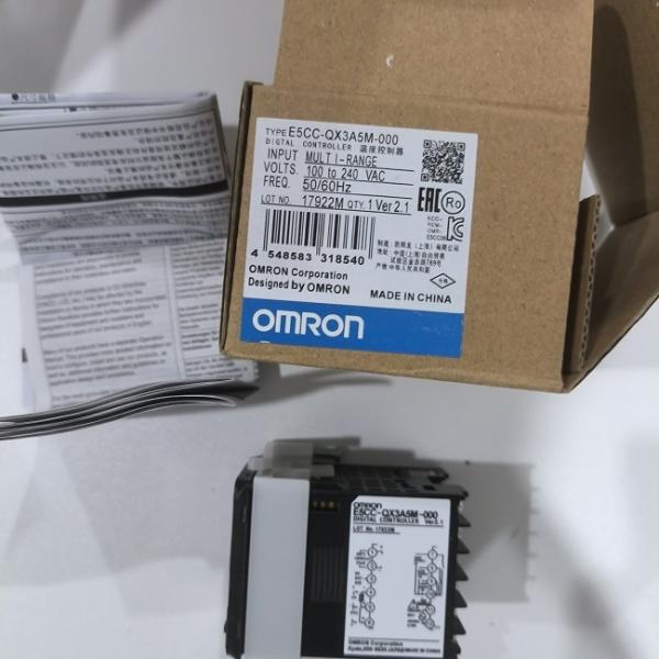Quality Omron E5CC-QX3A5M-000 Temperature Controller 1/16 DIN 12 VDC Pulse Output 100 for sale