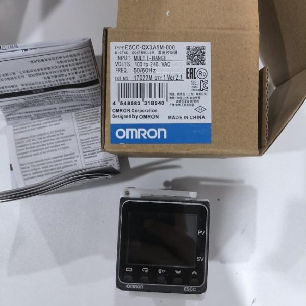Quality Omron E5CC-QX3A5M-000 Temperature Controller 1/16 DIN 12 VDC Pulse Output 100 for sale
